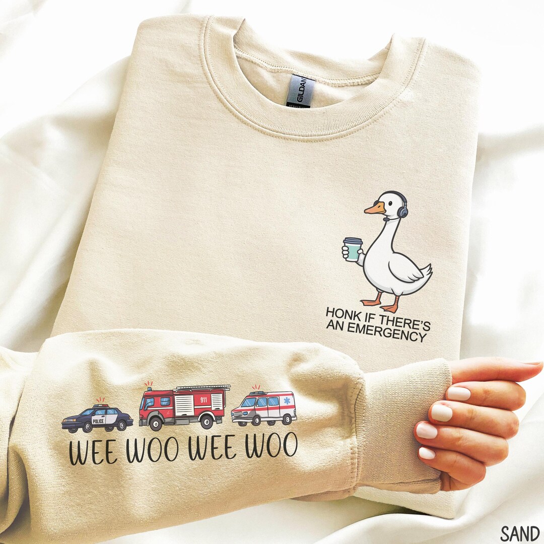 Silly Goose Dispatcher Sweatshirt, 911 Dispatch Crewneck Sweater ...