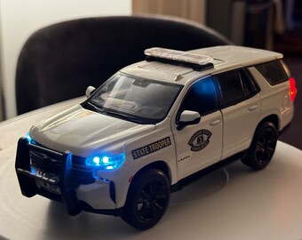 1/18 Scale LAPD Police Department Model Police Car Replica With Working ...