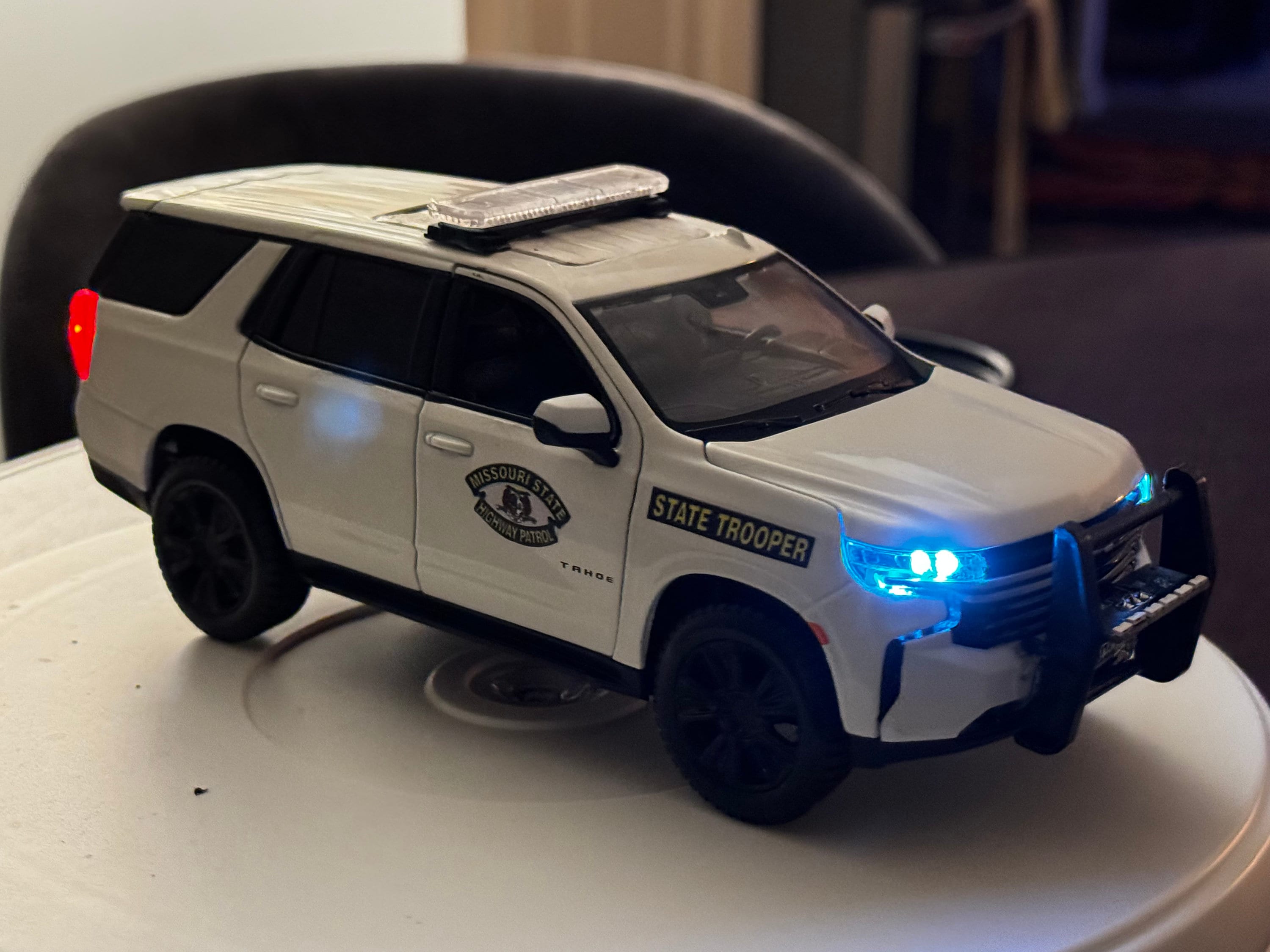 1/26 Missouri State Police 2021 Chevy Tahoe Die-cast Model Car With ...