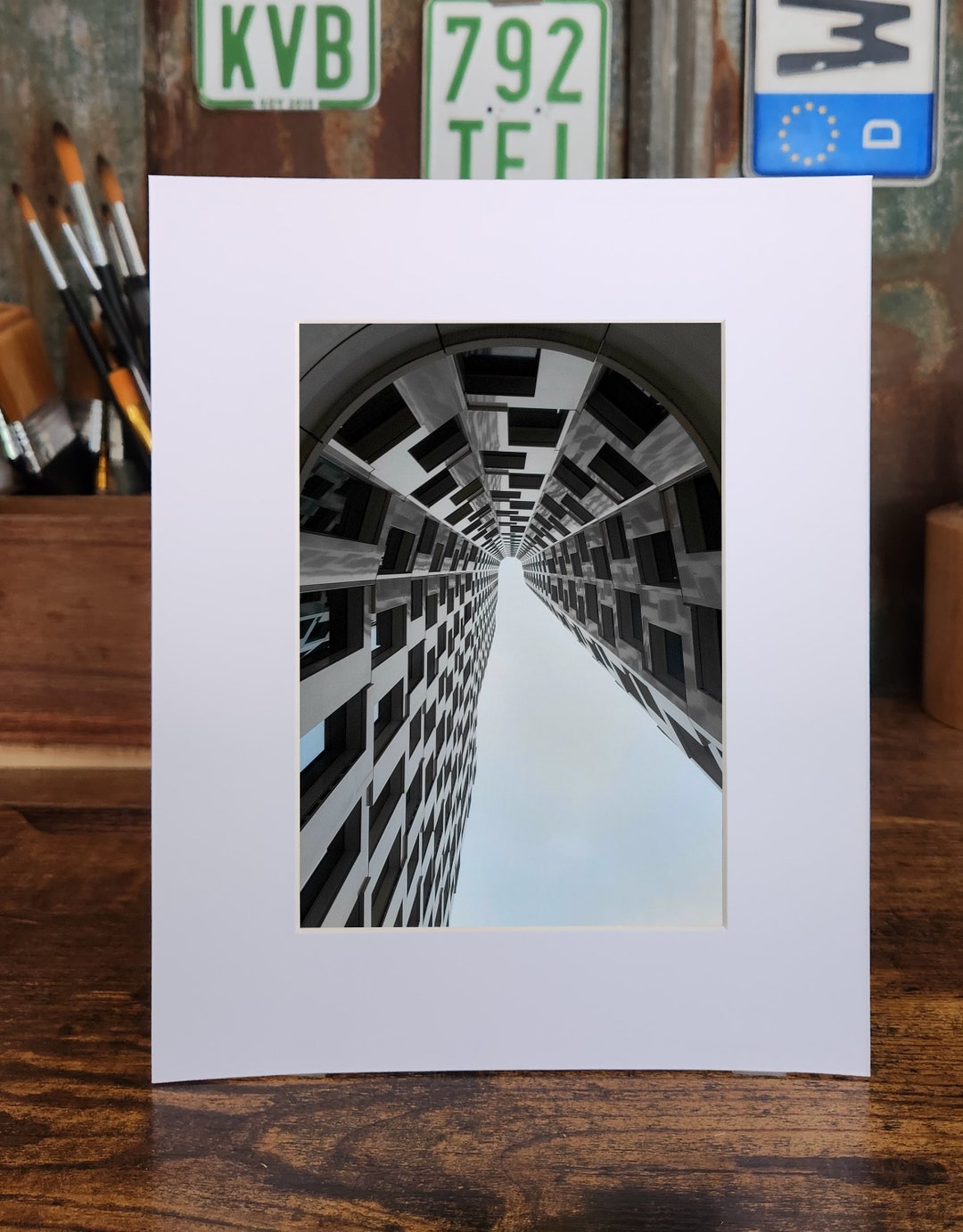 Curving Building Berlin Looking Up - Etsy