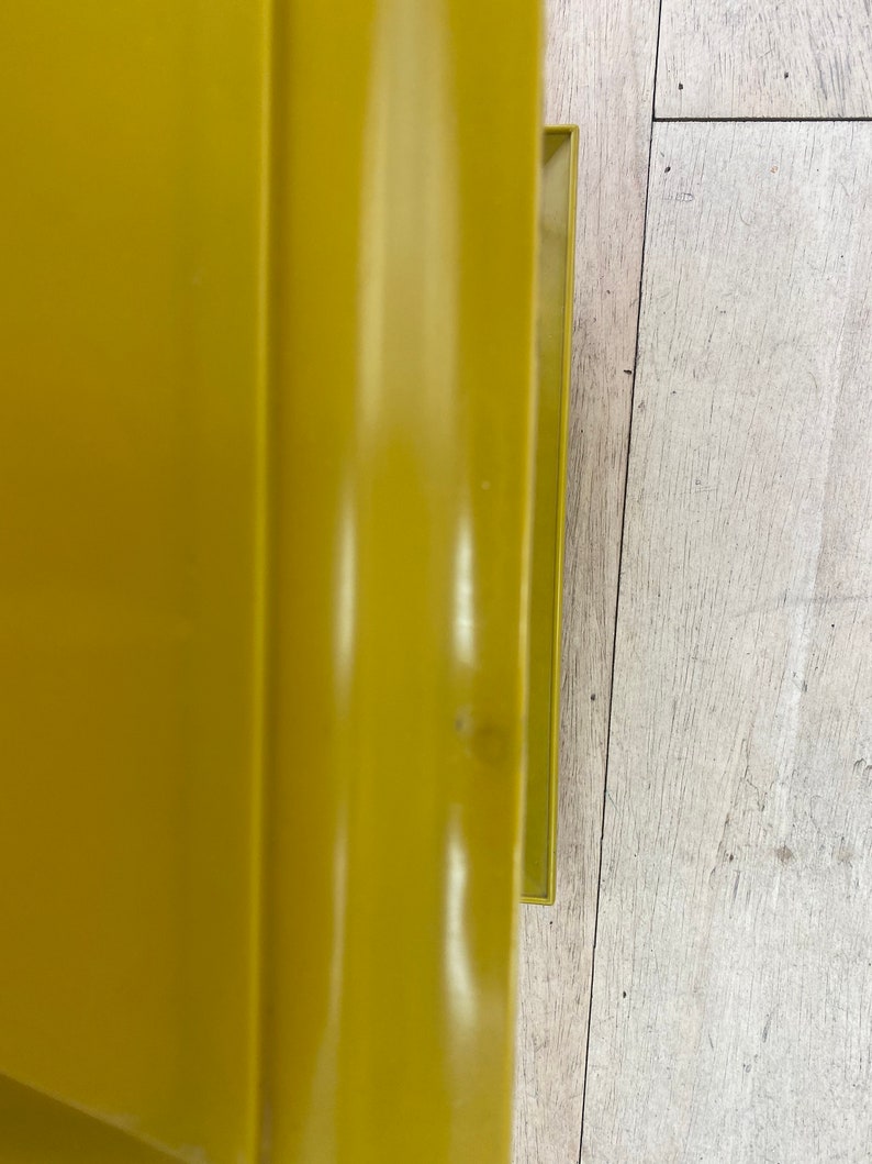 Rare Mid Century Modern Mustard Yellow Vintage Acrylic Brass Bird Cage ...