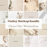 Rollable Styling Mat for Wedding Flat Lay, Beige Cappuccino, 24"x34 ...