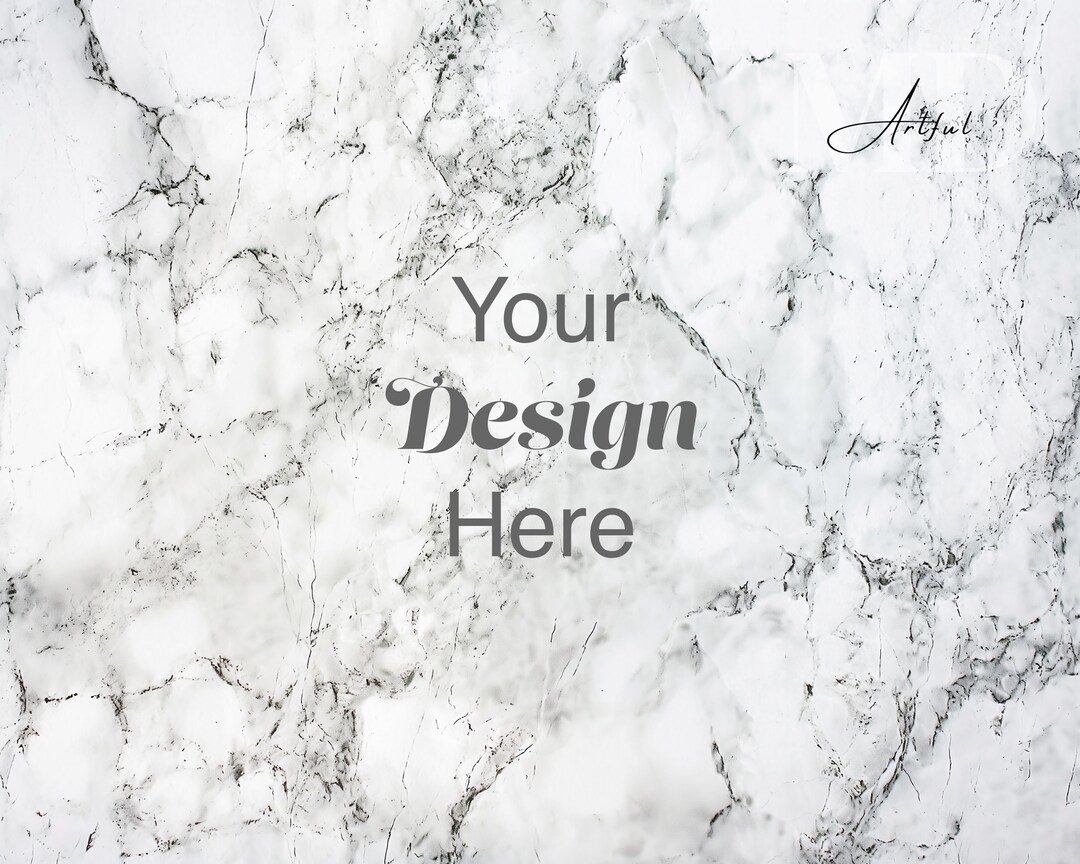 Flat Lay Mockup, Empty Marble Table Flat Lay, Minimalist Concrete ...