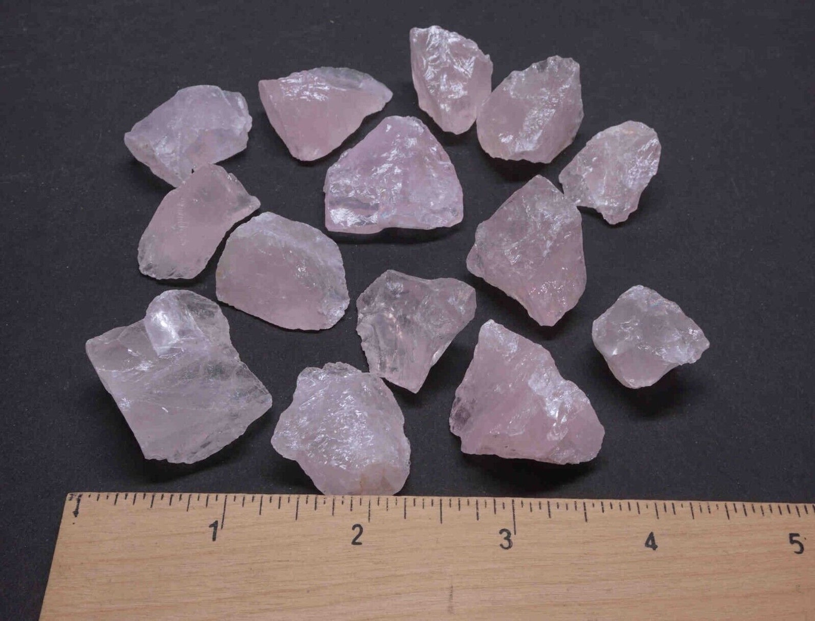 Rose Quartz 1/4 Lb Lot Natural Pink Crystal Gemstones - Etsy