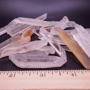 Singing Quartz Crystals 1/4 Lb B Grade Natural Crystals Mineral ...