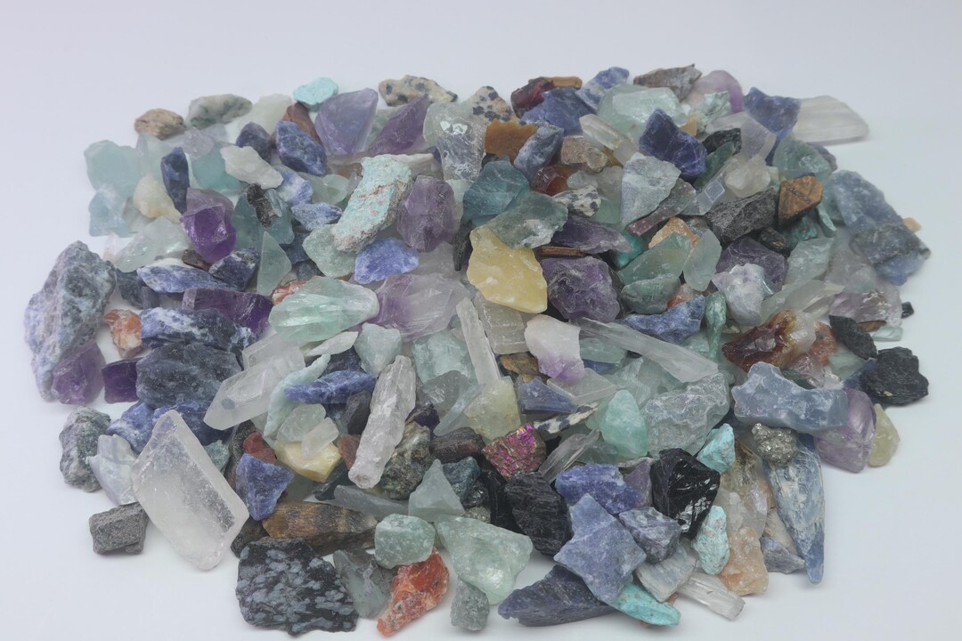 Micro Crafters 1/4 Lb Lot Natural Crystals Mineral Specimens Mixed ...
