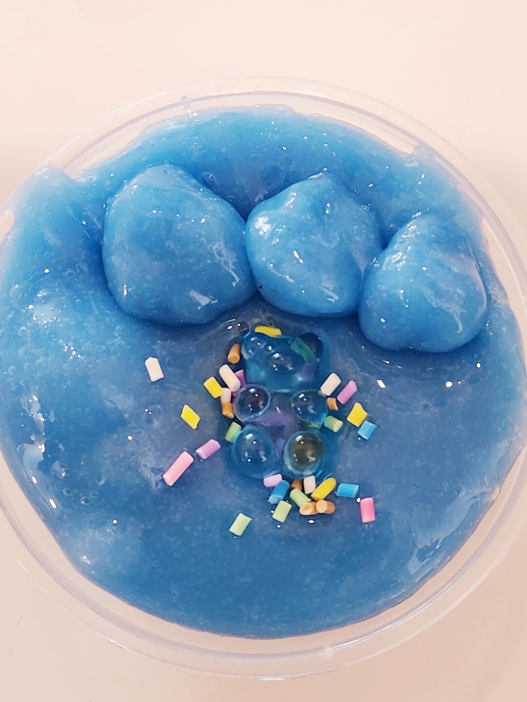 Blue Gummy Bear Ice Cream Slime - Etsy