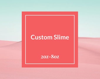 Custom Slime - Etsy