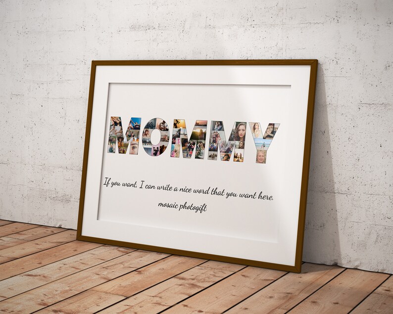 Custom Mommy Collage Personalized Photo Collage Unique Gifts - Etsy