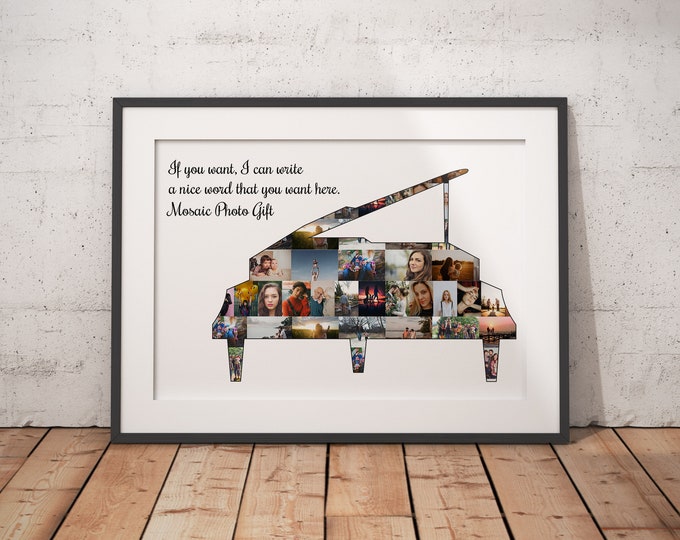 Piano Picture Frame, Personalized, Custom, Piano Recital, Gift for ...