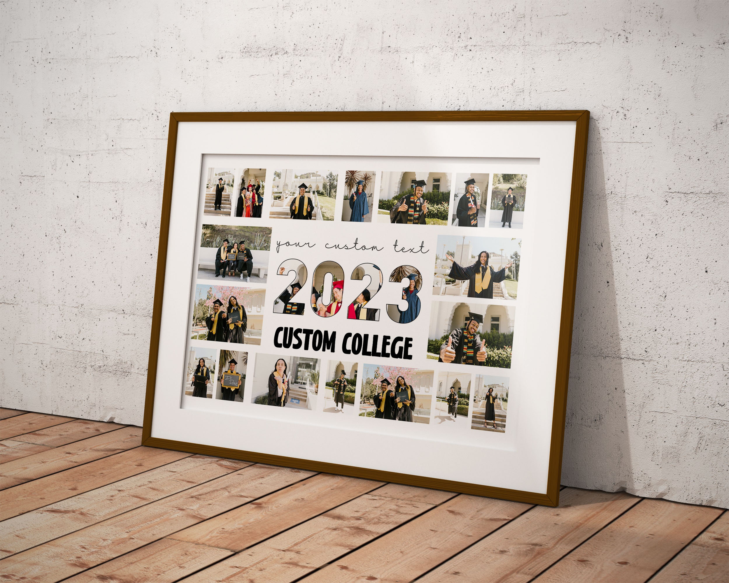 Custom Graduation 2023 Collage Gift Present for School - Etsy