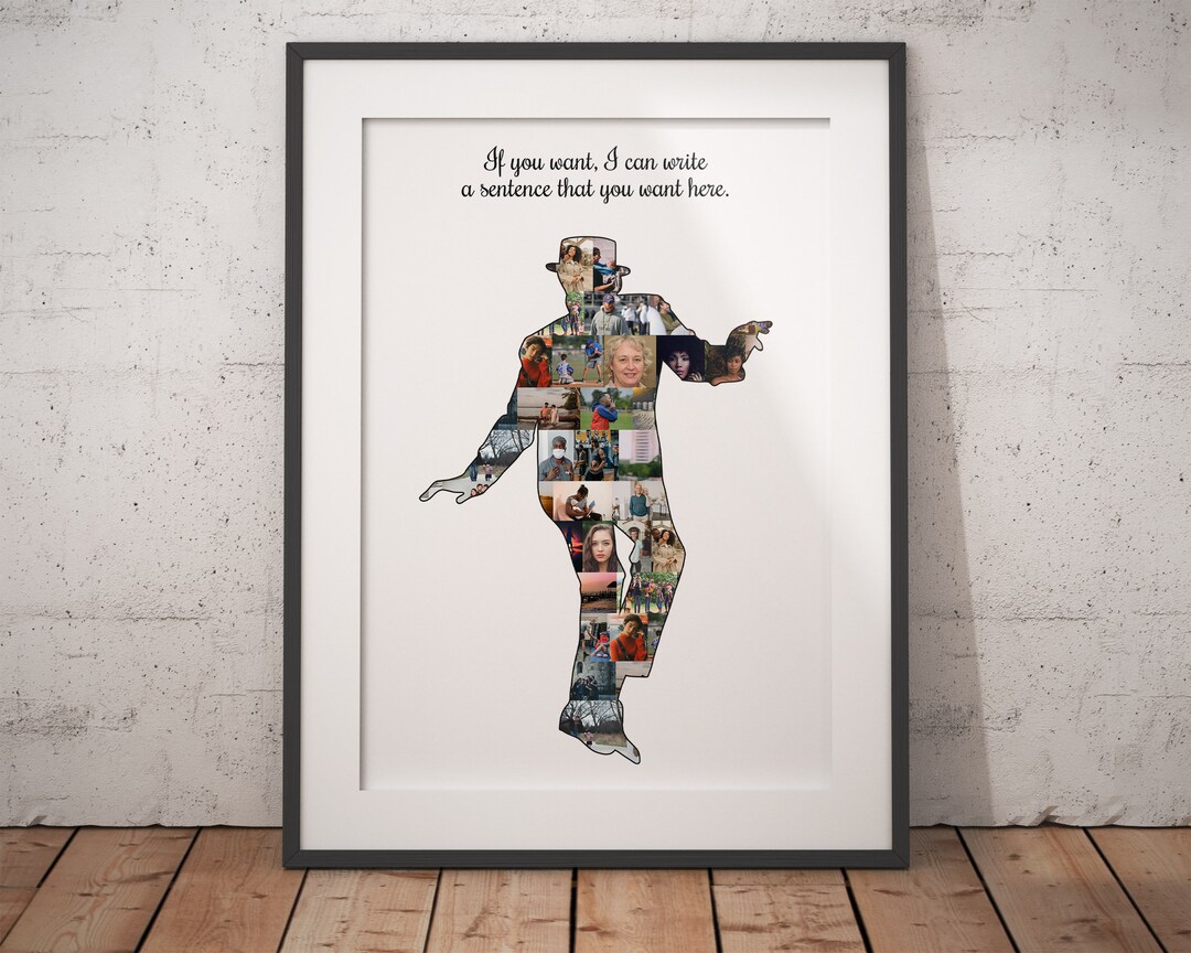 Custom Dancer Collage, Unique Dance Gifts, Birthday Presents to Dancer ...