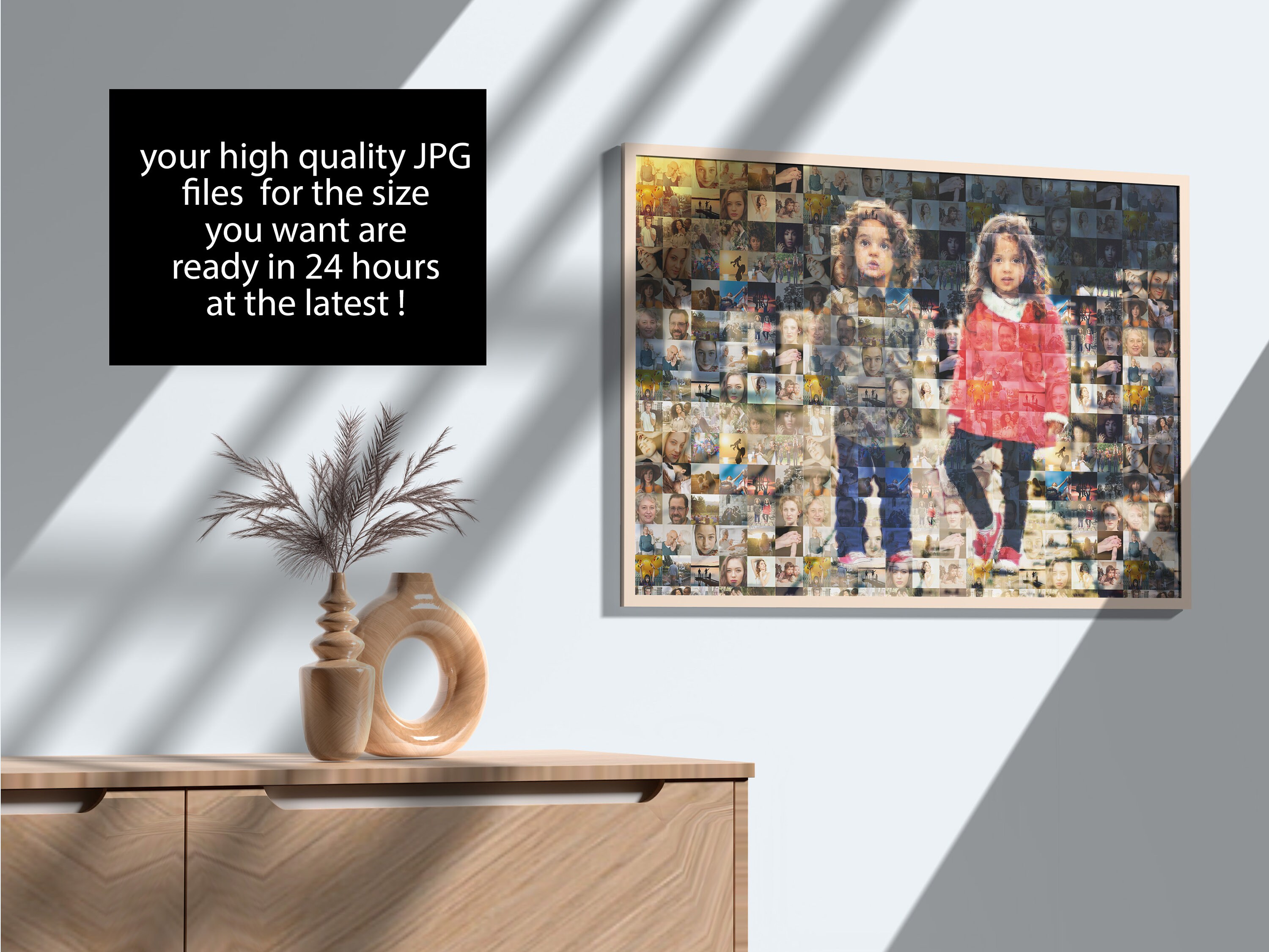 Benutzerdefinierte Kinder-Mosaik-Collage Kinderfoto-Geschenk - Etsy.de