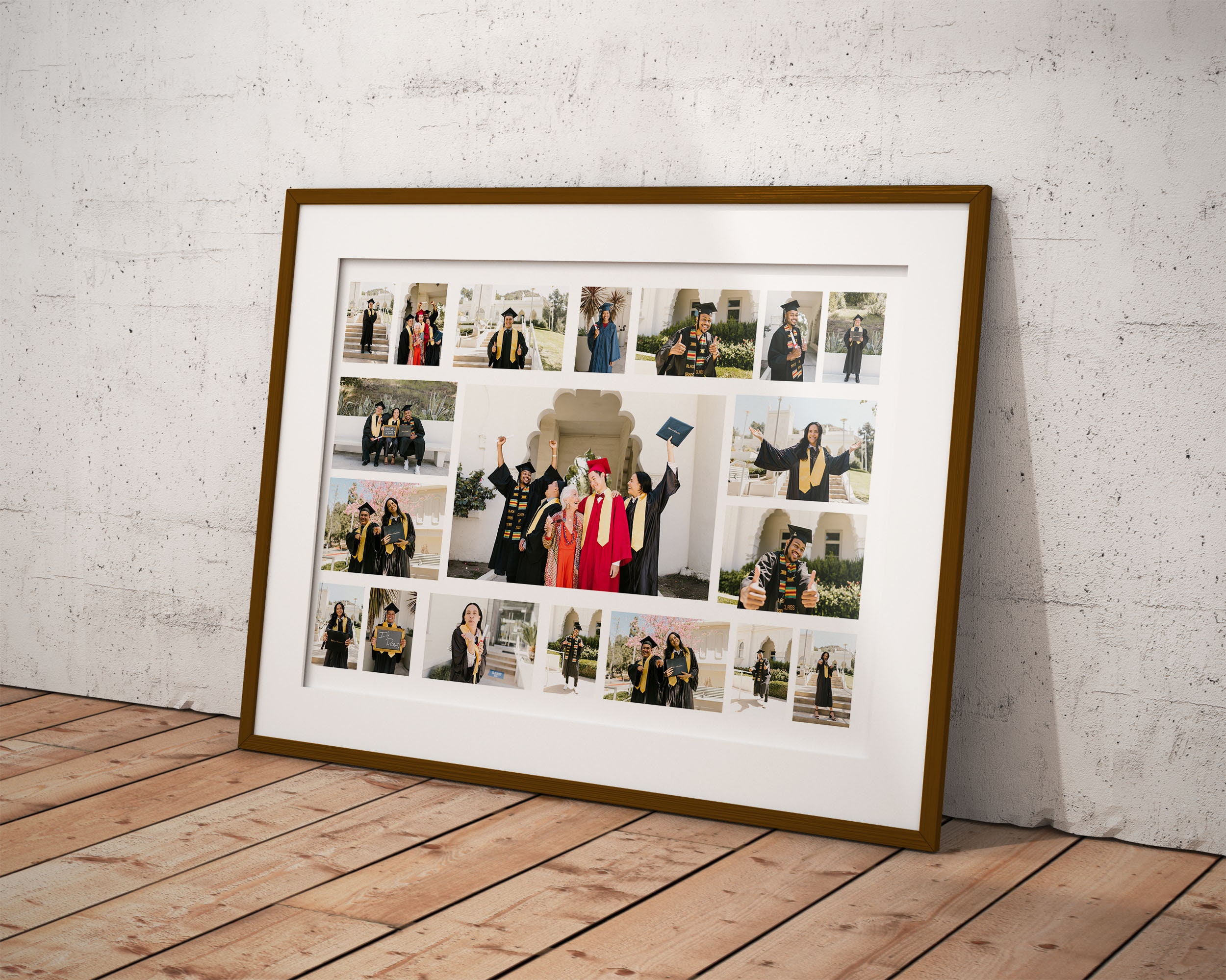 Custom Graduation Collage From Photos, Unique Gift for School Memories ...