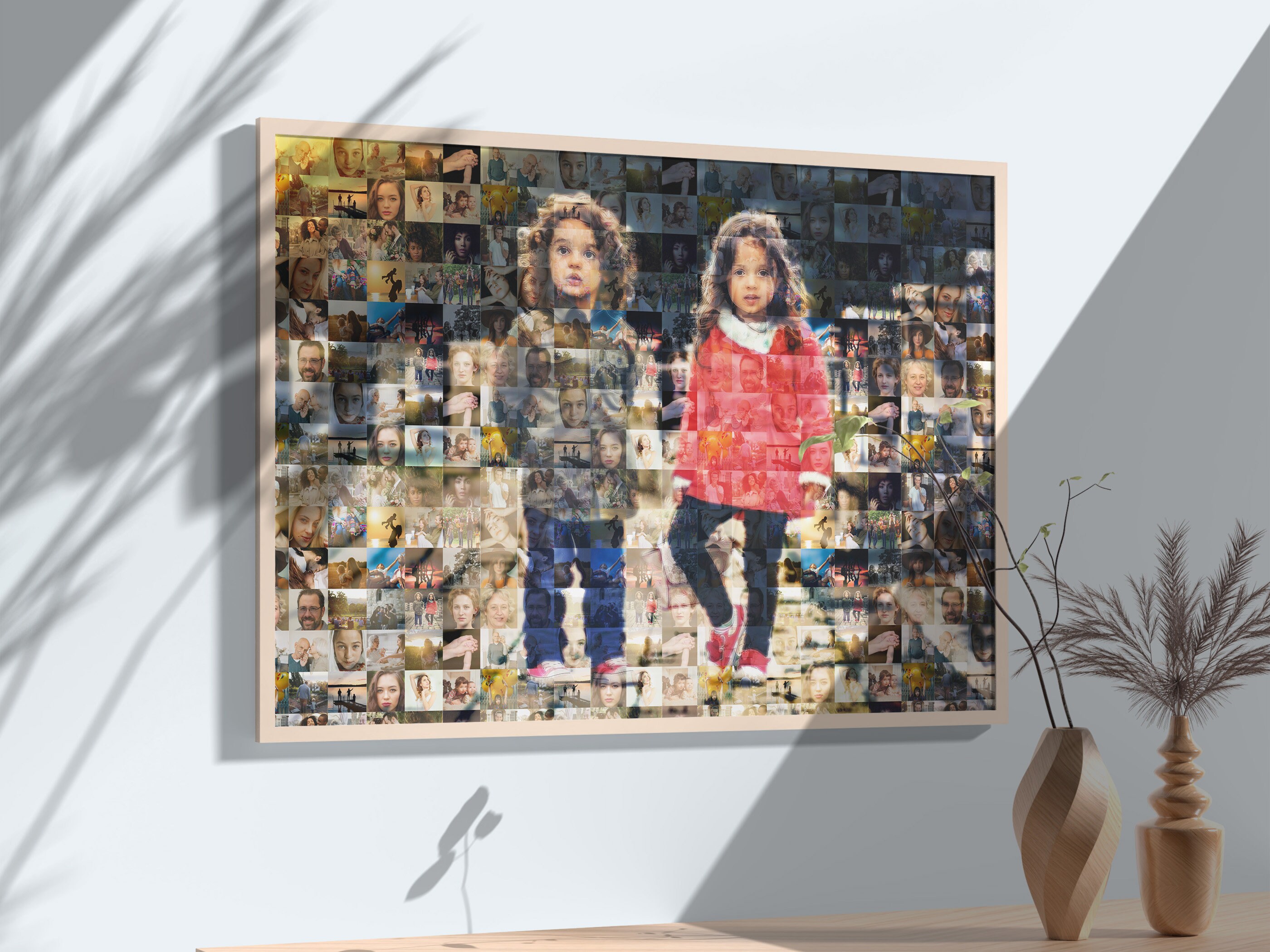 Benutzerdefinierte Kinder-Mosaik-Collage Kinderfoto-Geschenk - Etsy.de
