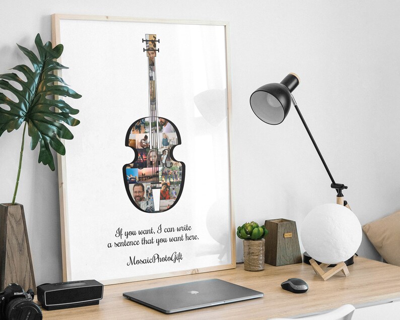 Custom Cello Collage Cellist Birthday Presents Unique Gift - Etsy