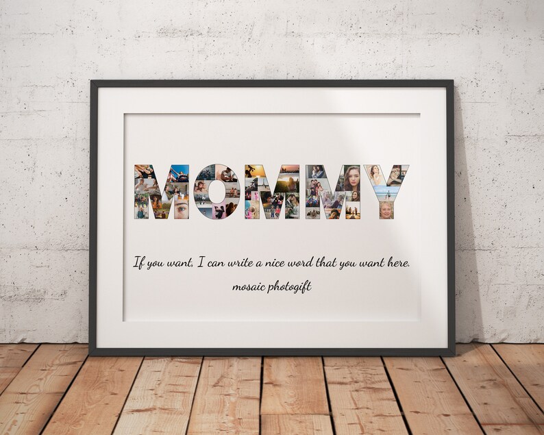 Custom Mommy Collage Personalized Photo Collage Unique Gifts - Etsy