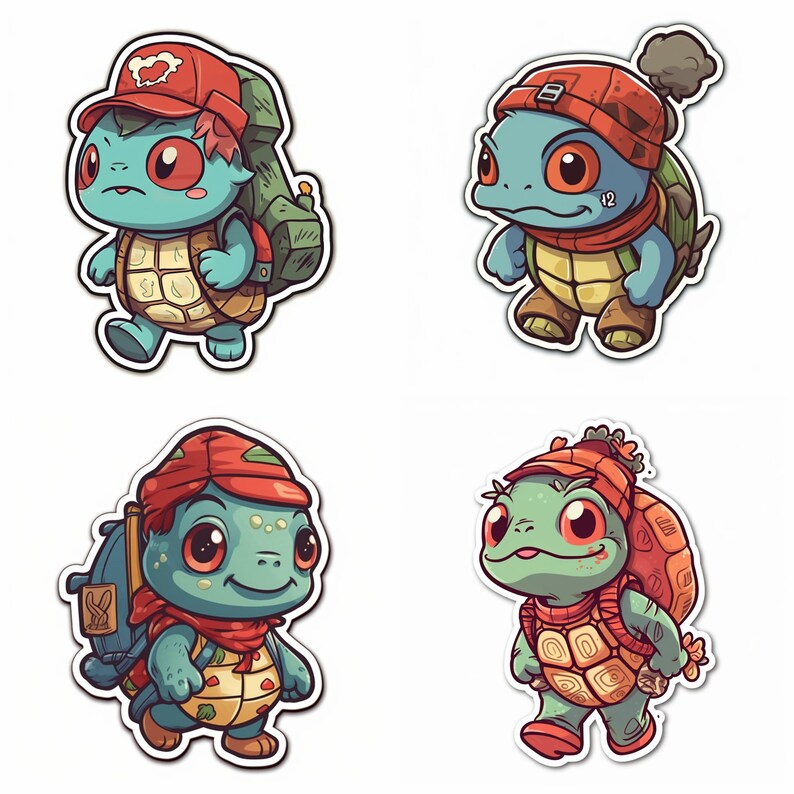 Midjourney Prompts for Kawaii Animal Stickers Midjourney - Etsy