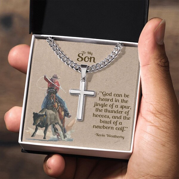 Cowboy Cross - Etsy