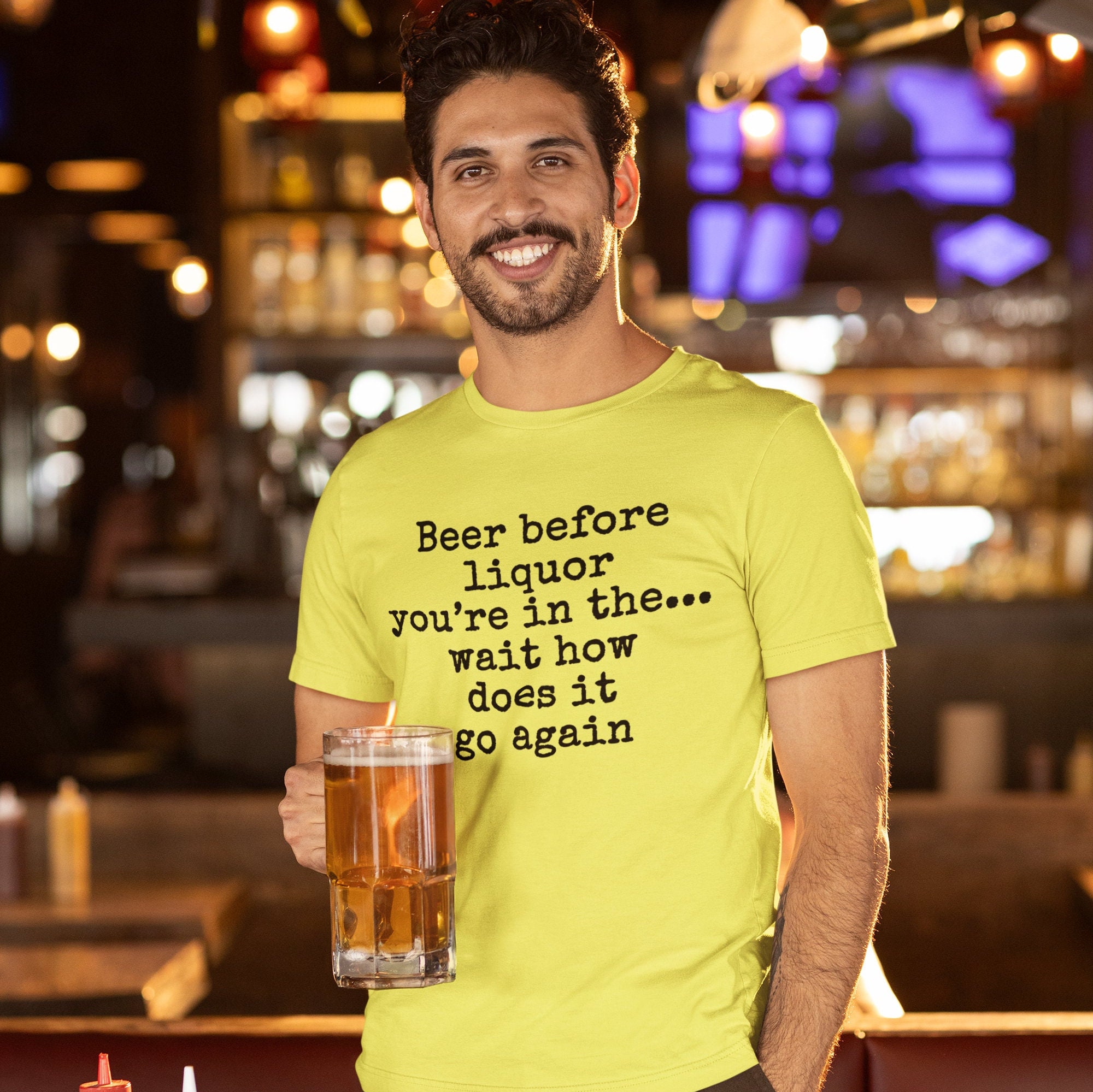 Funny Drinking T-shirt for Cocktail Lover Day Drinking T-shirt for Beer ...