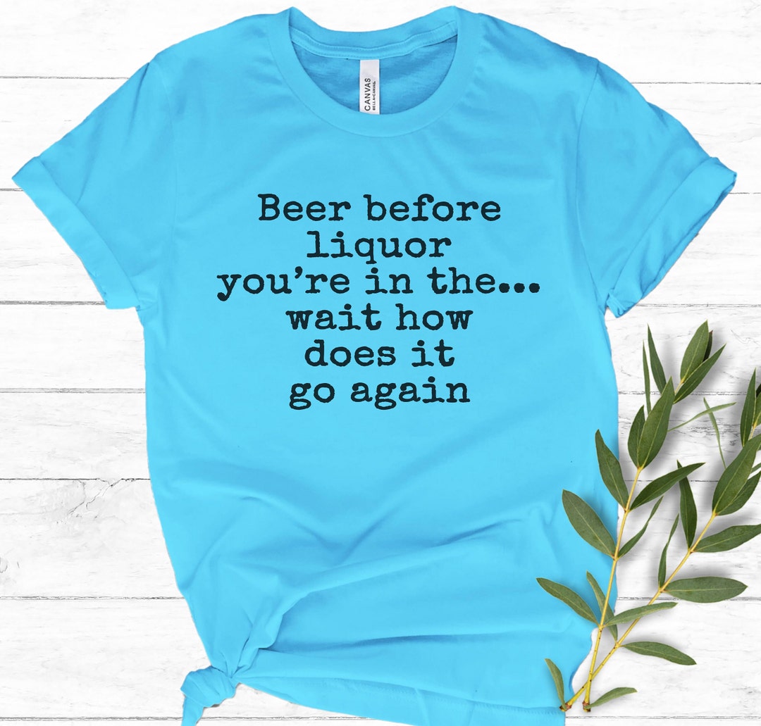 Funny Drinking T-shirt for Cocktail Lover Day Drinking T-shirt for Beer ...
