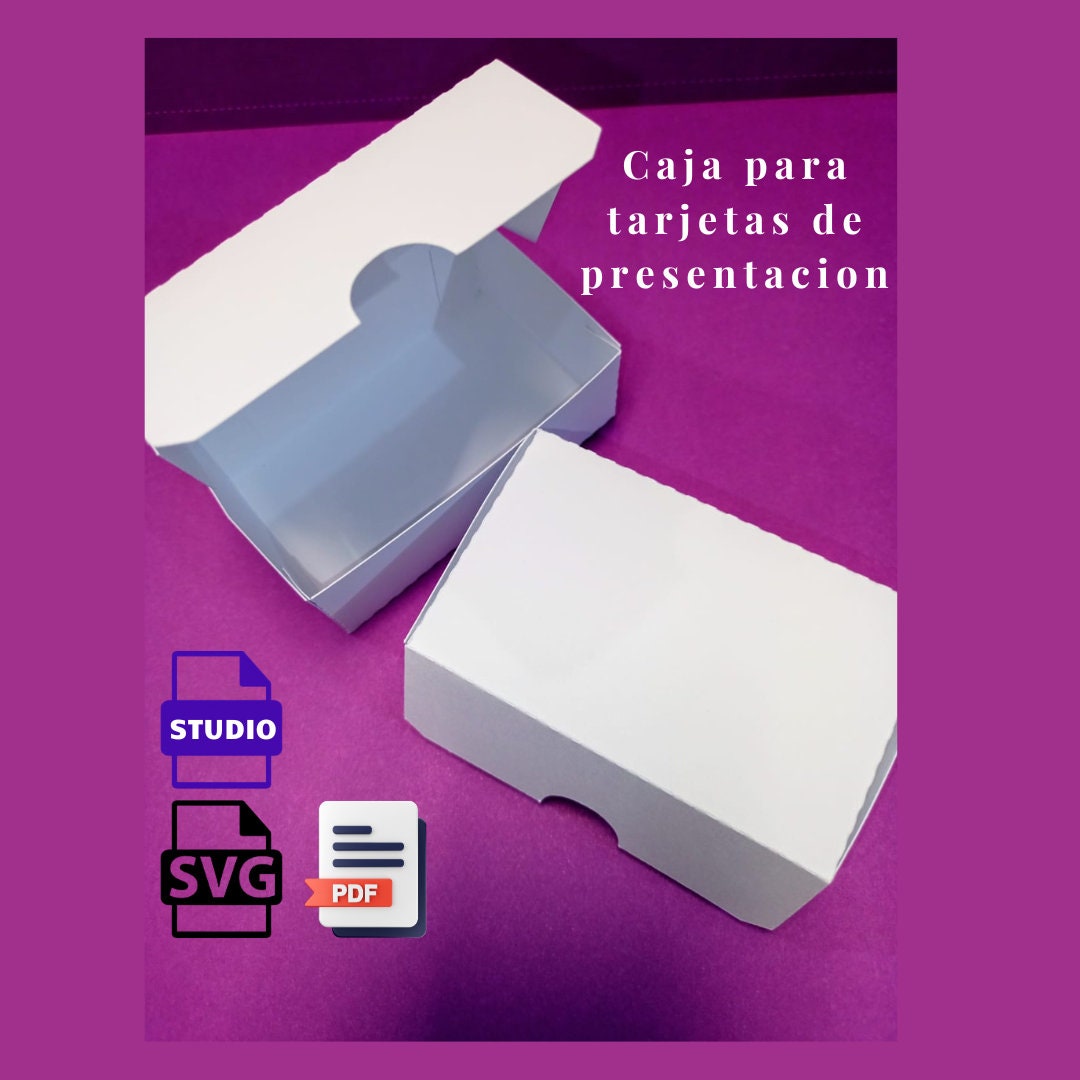 Business Card Box, Business Card Box Template, Business Card Dispenser ...