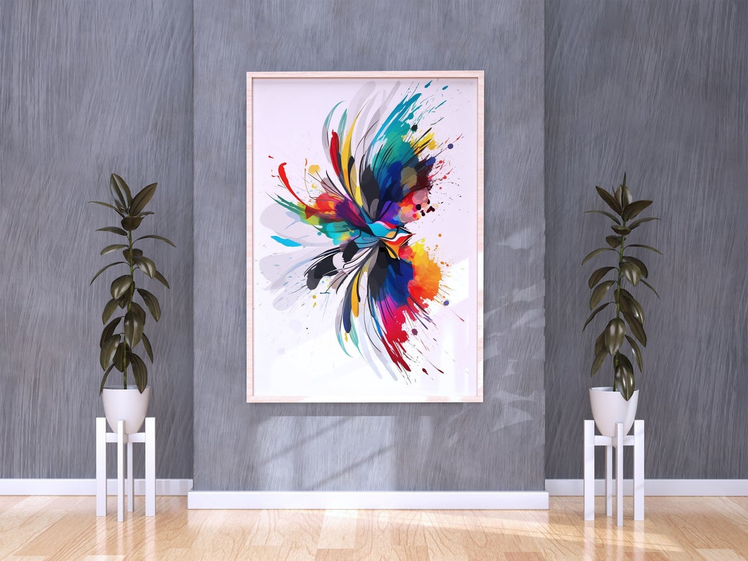 Abstract Art | Gallery Wall Art | Digital Print | AI Generated ...