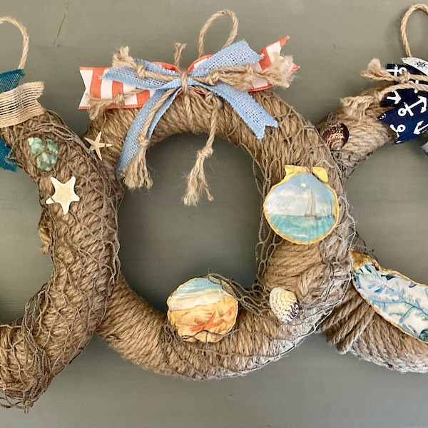 Sea Shell Wreath - Etsy