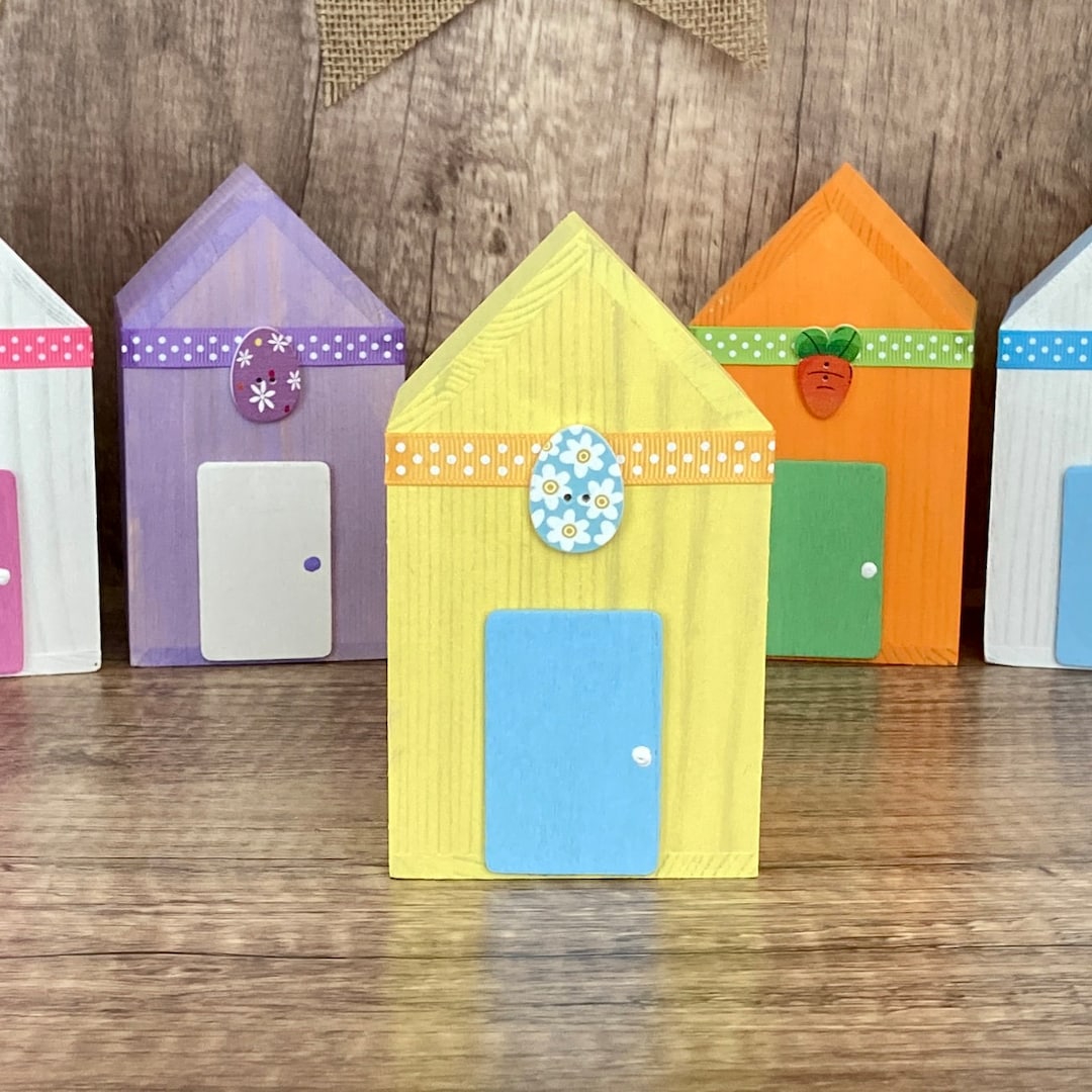 Easter Shelf Sitter / Easter Bunny Tiered Tray / Spring Pastels Mini ...