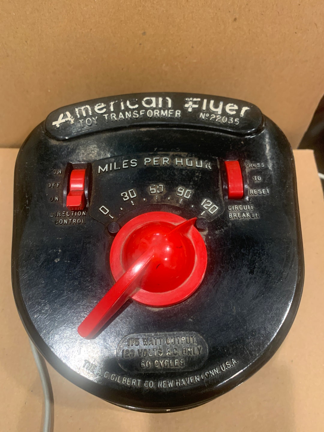Vintage American Flyer Toy Transformer No. 22035 - Etsy
