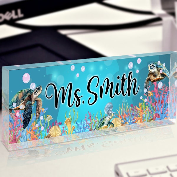 Desk Name Plate - Etsy