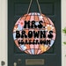 Disco Classroom Door Sign, Groovy Teacher Door Hanger, Back to School ...