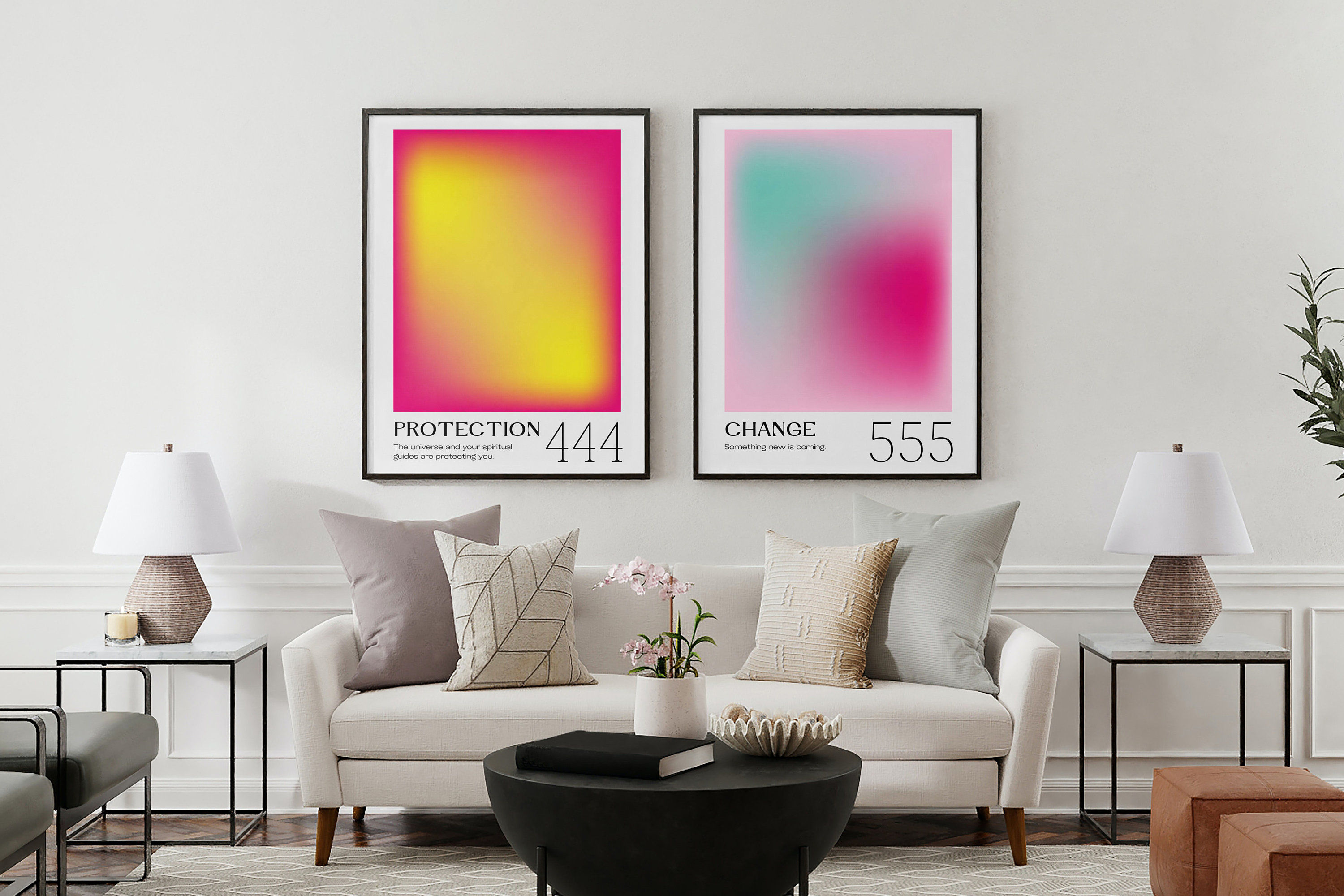 Angel Numbers Poster / Printable Posters / Aura Posters - Etsy