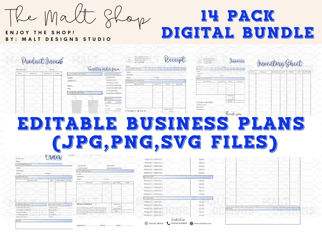 Office Plans, Small Business Plans, Digital Plans, Entrepreneur ...