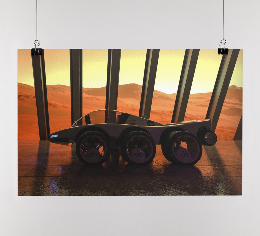 Space Exploration Vehicle Poster, Space, Astronauts, Rockets, Probes ...