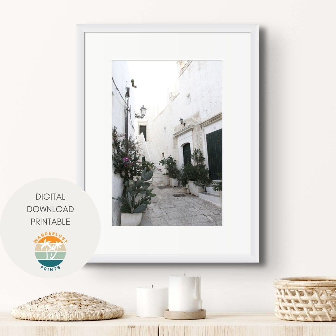 Puglia Travel Poster Italy Print Photography Digital Download ...