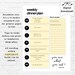 Printable Editable Meal Planner Dinner Schedule Dinner Request Family ...