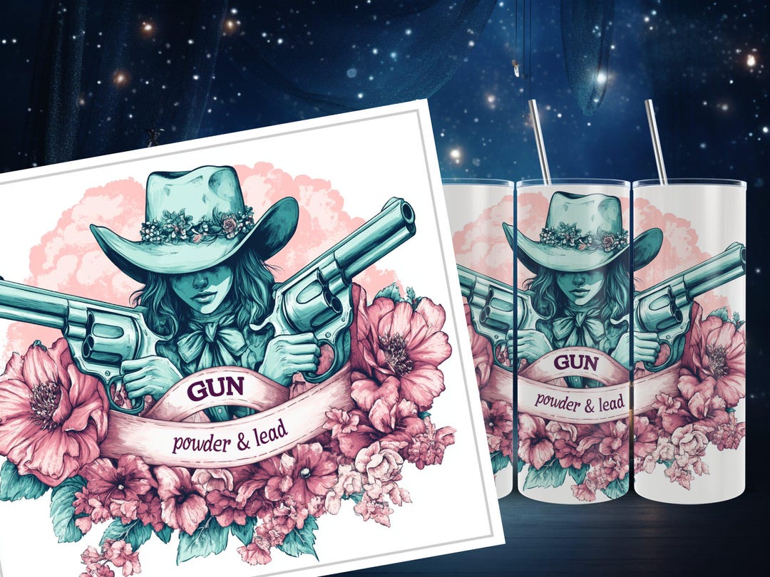 Gun Powder and Lead Tumbler Wrap, Gun Sublimation PNG Digital Download ...