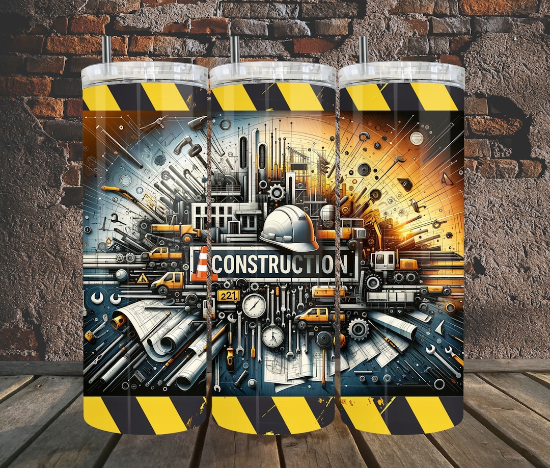 Builder Life 20oz&30oz Tumbler Wrap PNG Digital Download, Construction ...