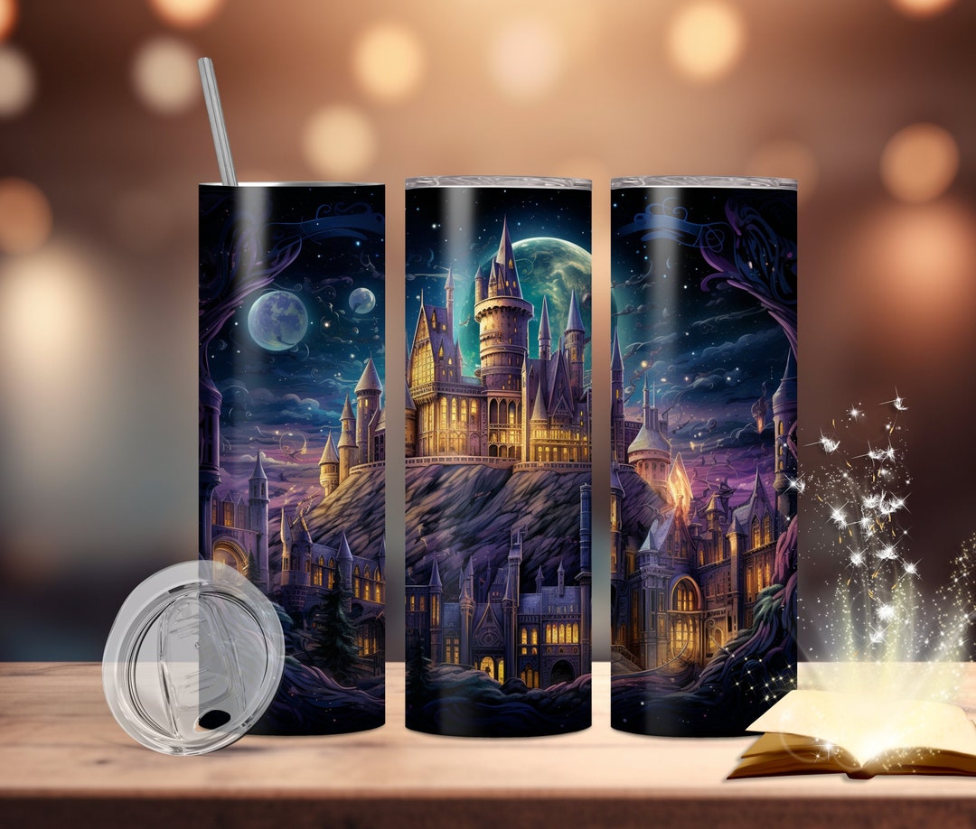 Magic Citadel Tumbler Wrap: 20oz 30oz Seamless Design (digital Download ...