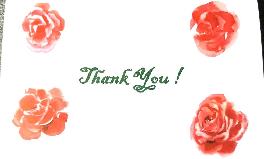 Thankyou Roses - Etsy