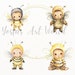 Bee Baby PNG Bundle, Digital Crafts Designs Transparent, Bee Baby ...