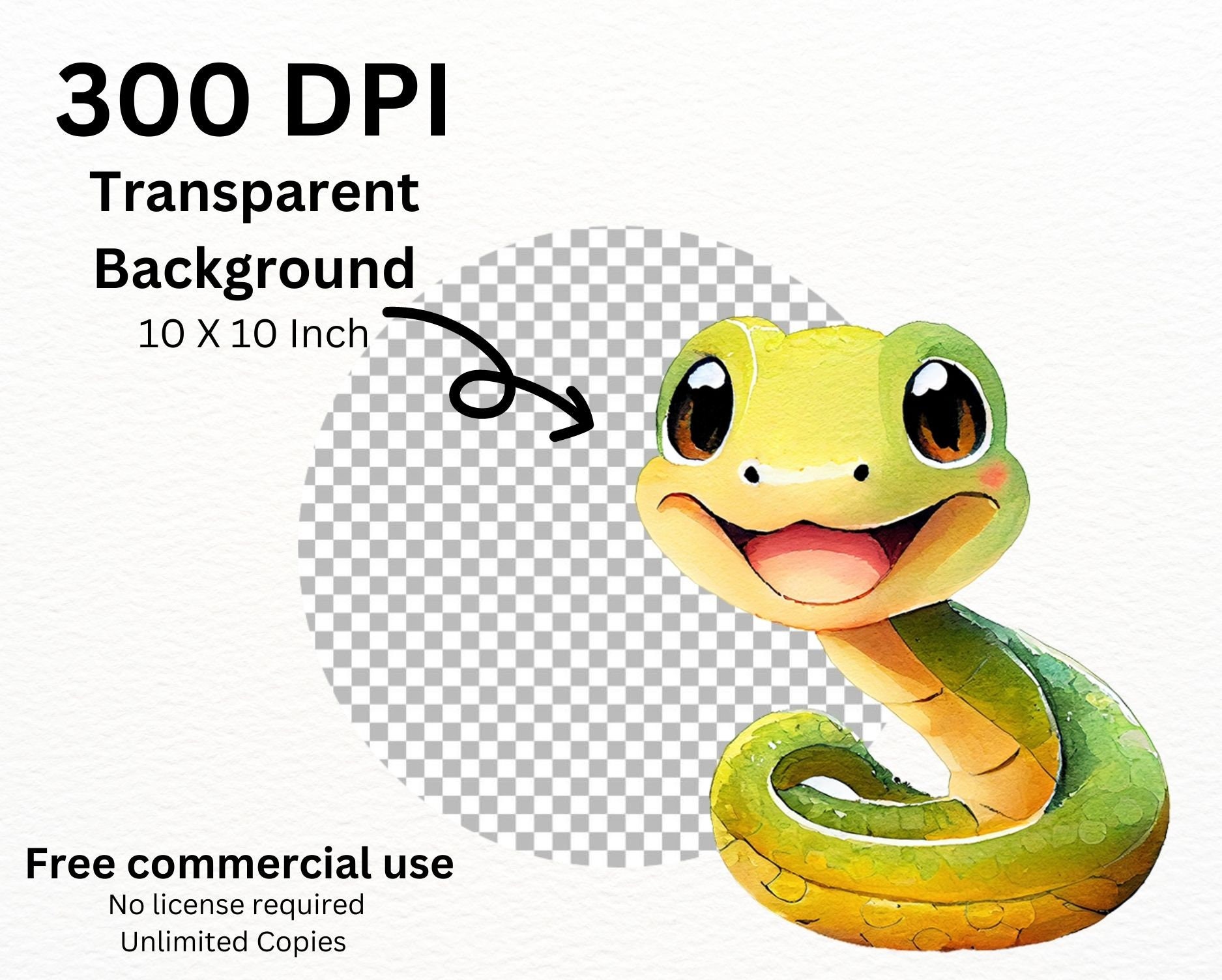 Cute Snake PNG Bundle Digital Crafts Designs Transparent - Etsy