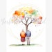 Elderly Couple Clipart - Grandpa and Grandma - Card Making, Mixed Media ...