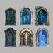 Watercolor Celestial Door PNG Bundle, Digital Crafts Designs ...