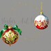 Christmas Tree Ornaments PNG Bundle, Digital Crafts Designs Transparent ...