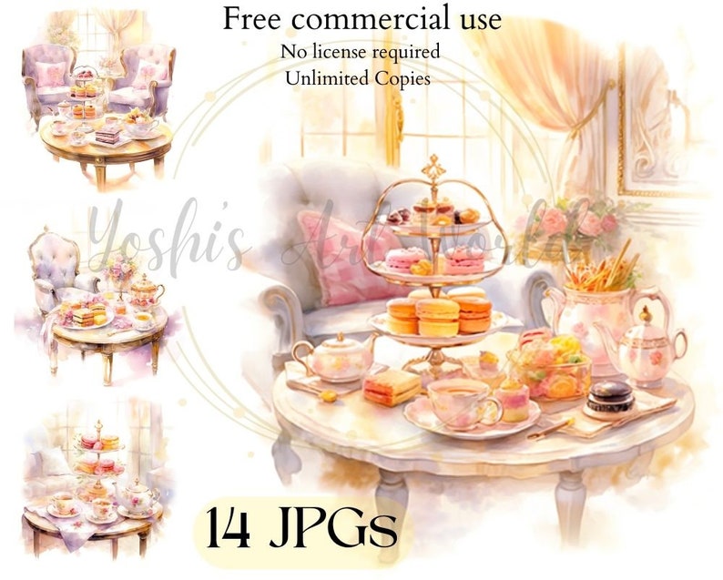 Victorian Cozy Afternoon Tea Vintage Afternoon Tea Card - Etsy