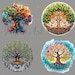 Watercolor Tree of Life PNG Bundle, Digital Crafts Designs Transparent ...