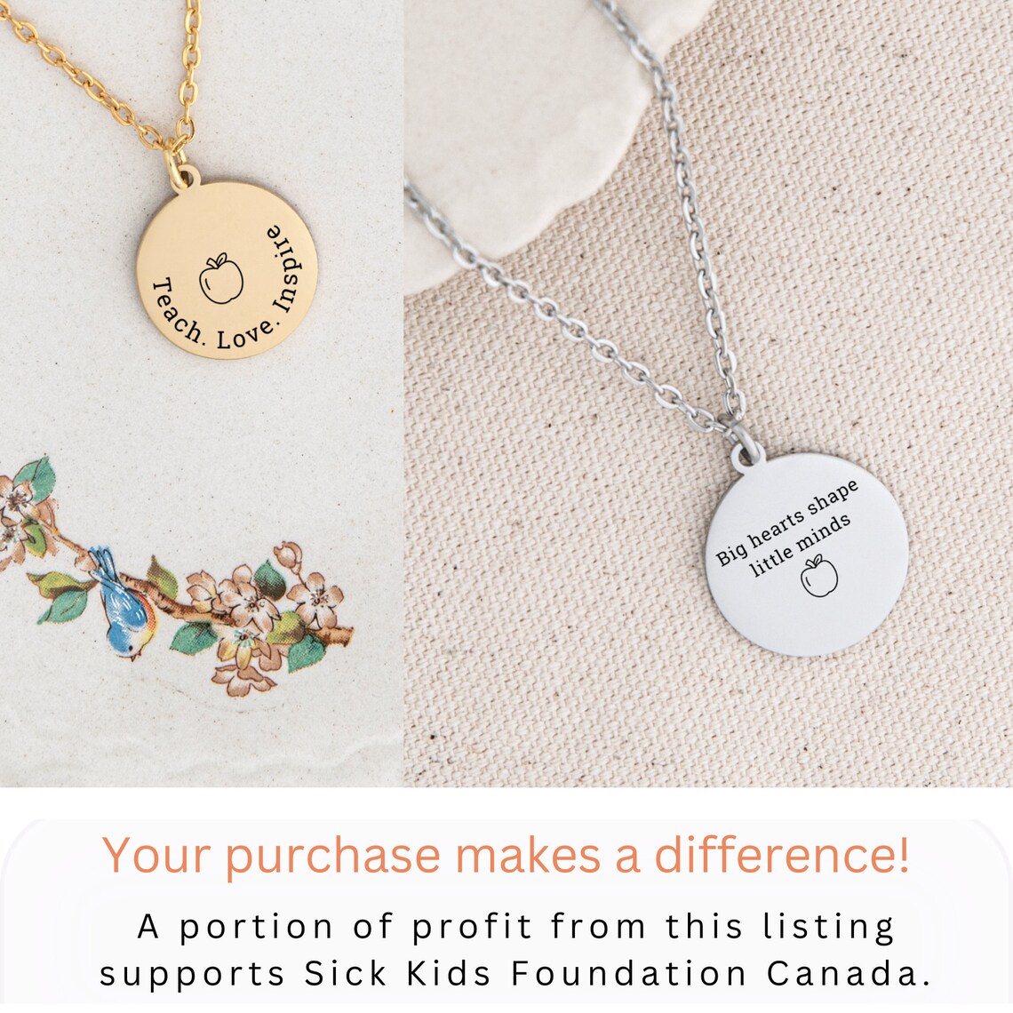 Necklace for First Grade Teachers| 1st Grade Teacher Appreciation Gift ...