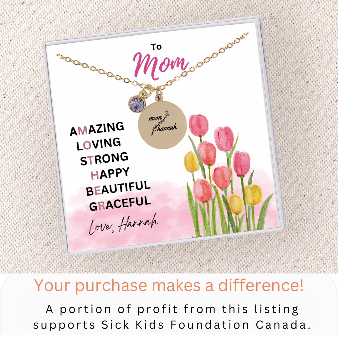 Pendant for Mum | Picture Pendant for Mother's Day. Jewelry for Mom ...